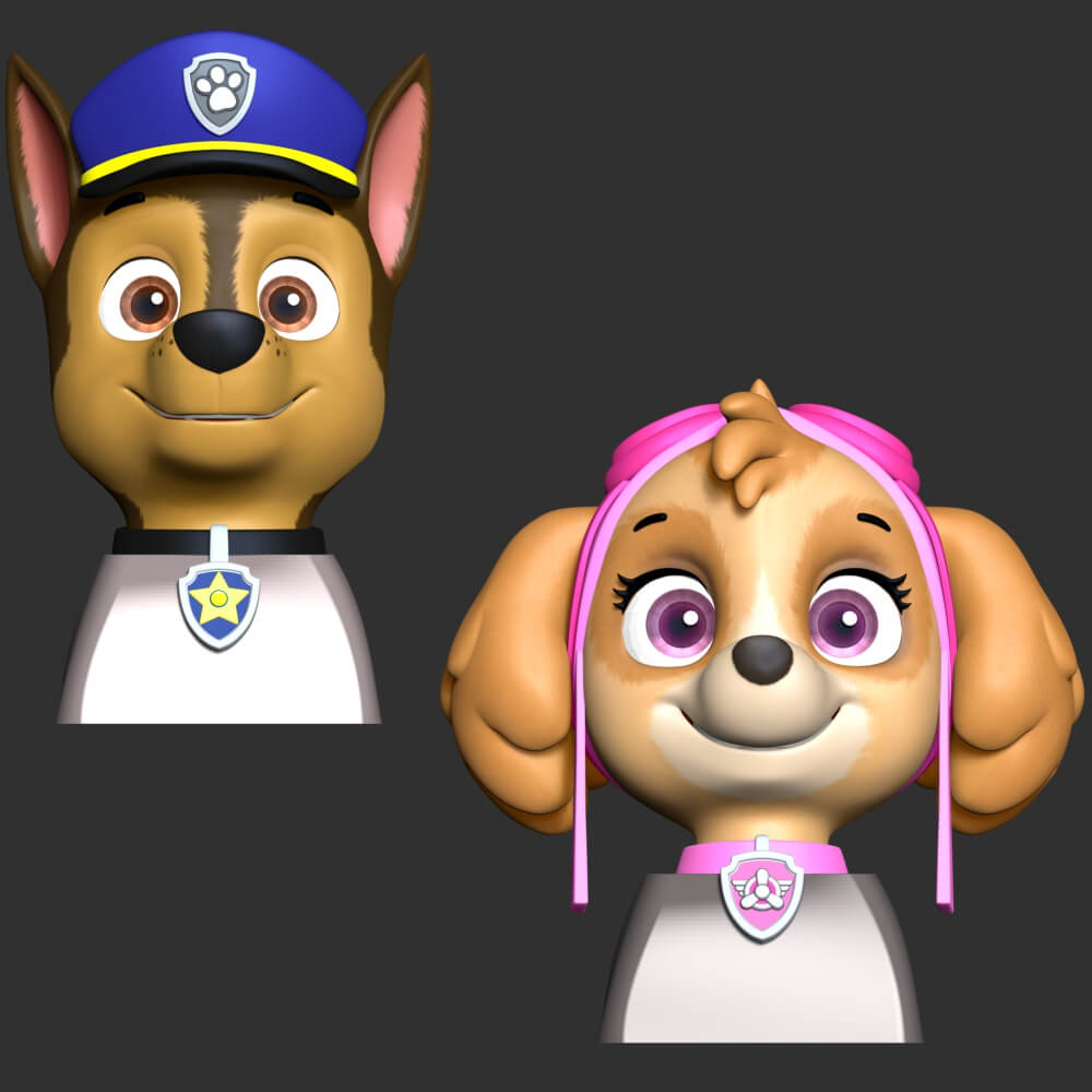 Paw Patrol Chase And Skye