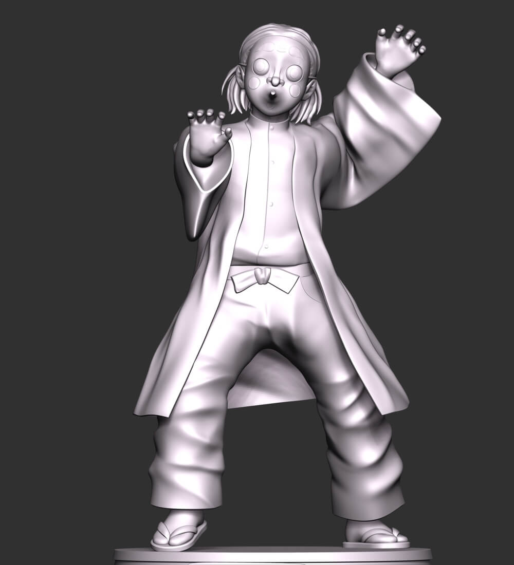 Kozo Kanamori - Demon Slayer: Kimetsu No Yaiba 3D Model by lovemodel