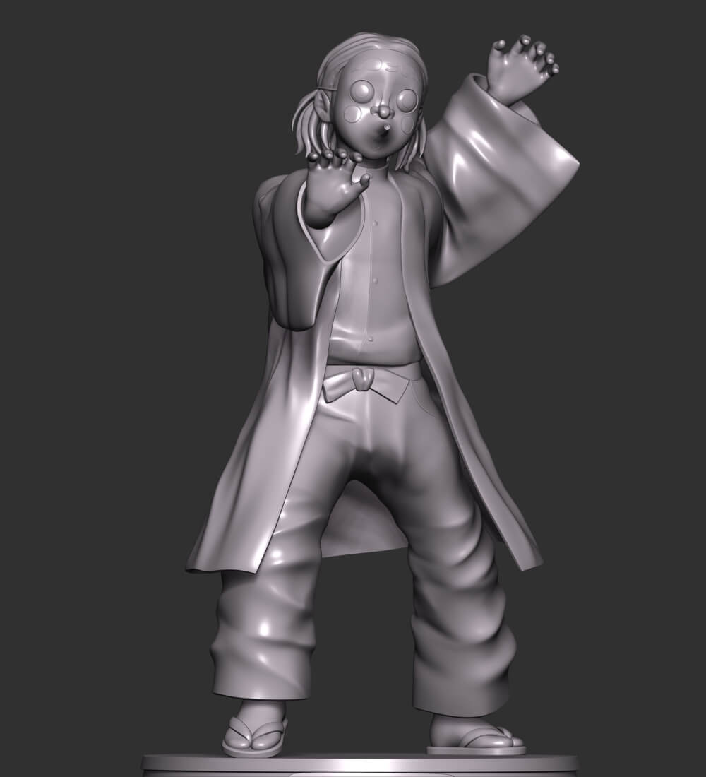Kozo Kanamori - Demon Slayer: Kimetsu No Yaiba 3D Model by lovemodel