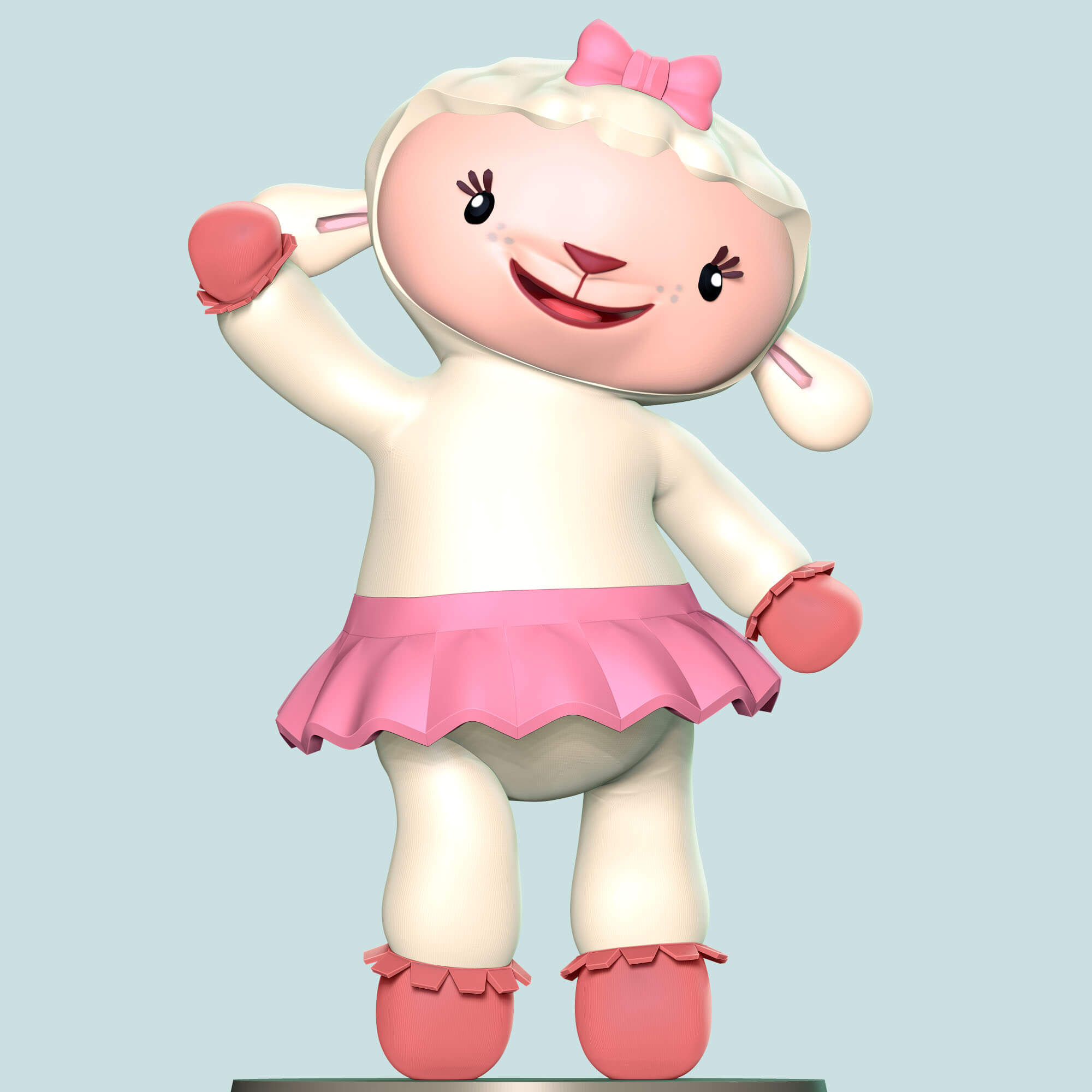 Lambie Fan Art - 3D Model by lovemodel