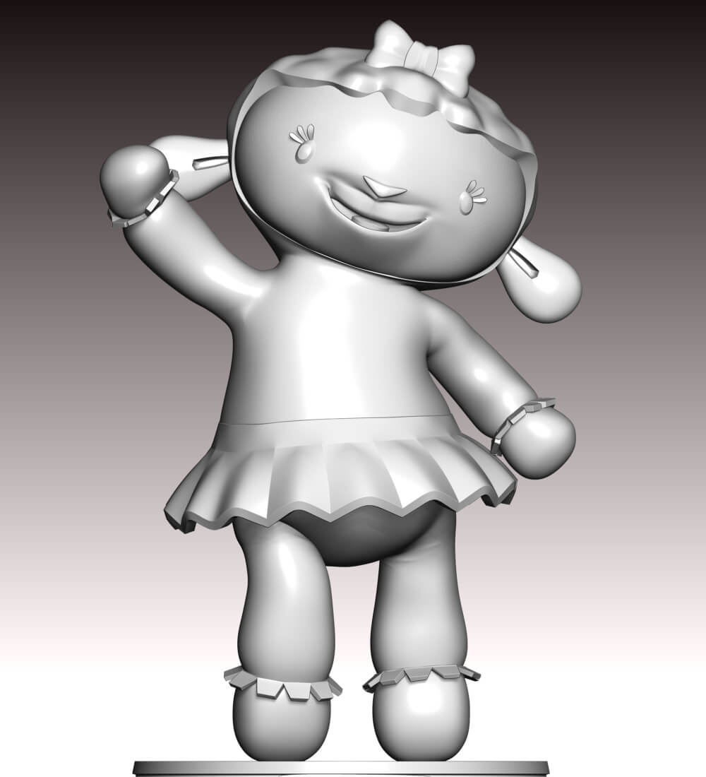 Lambie Fan Art - 3D Model by lovemodel