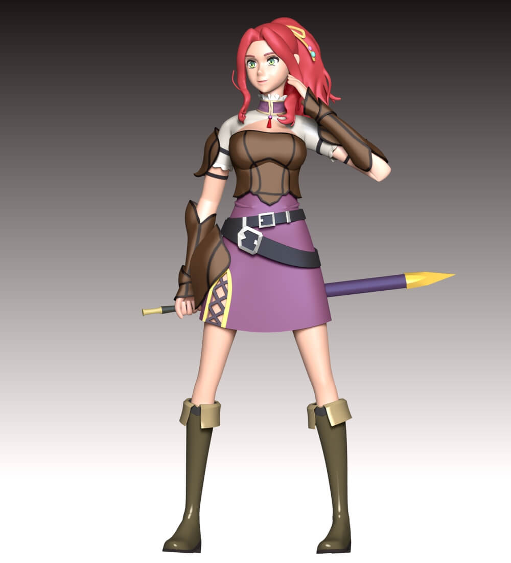 Malty S Melromarc - The Rising of The Shield Hero 3D Model by lovemodel