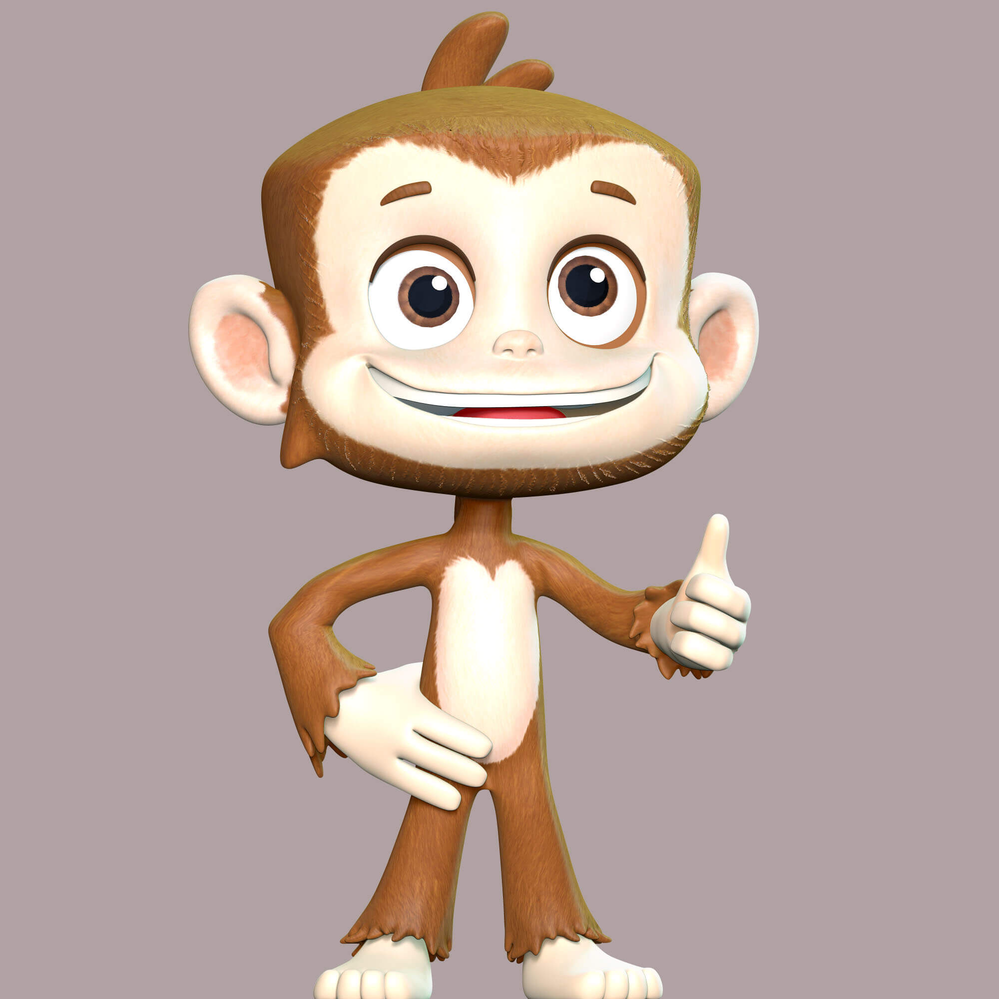 Mandy Monkey - Paw Patrol 3D Model by lovemodel