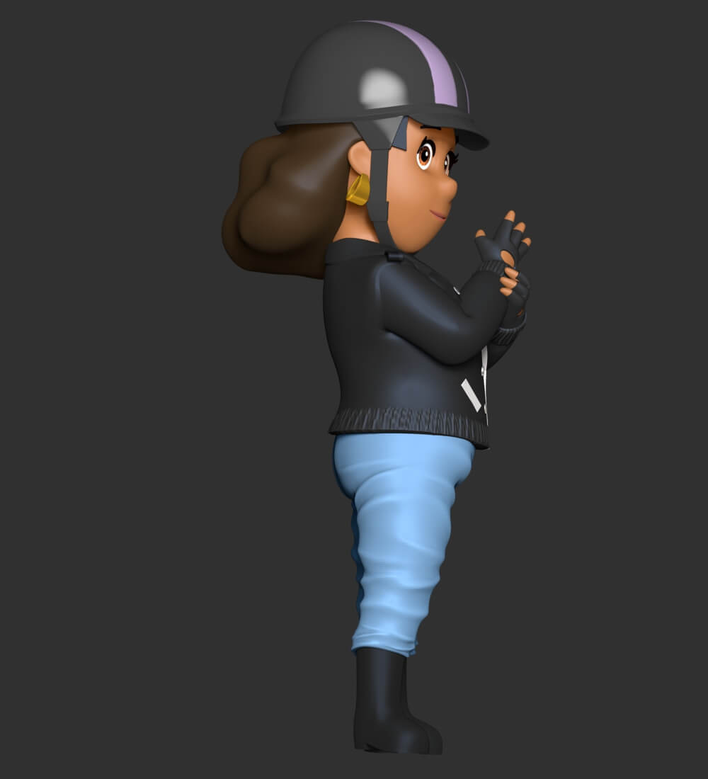 Mayor Badway - Paw Patrol Moto Pups 3D Model by lovemodel