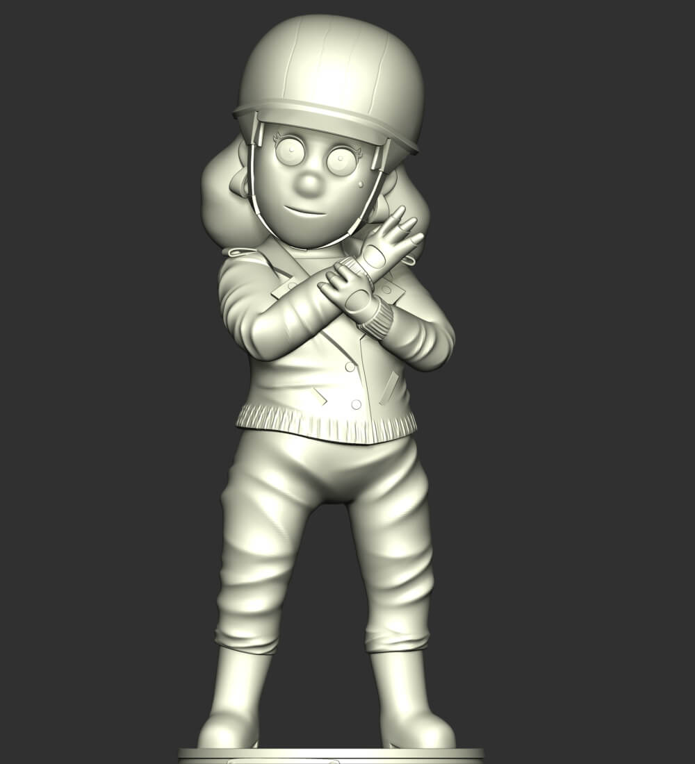 Mayor Badway - Paw Patrol Moto Pups 3D Model by lovemodel