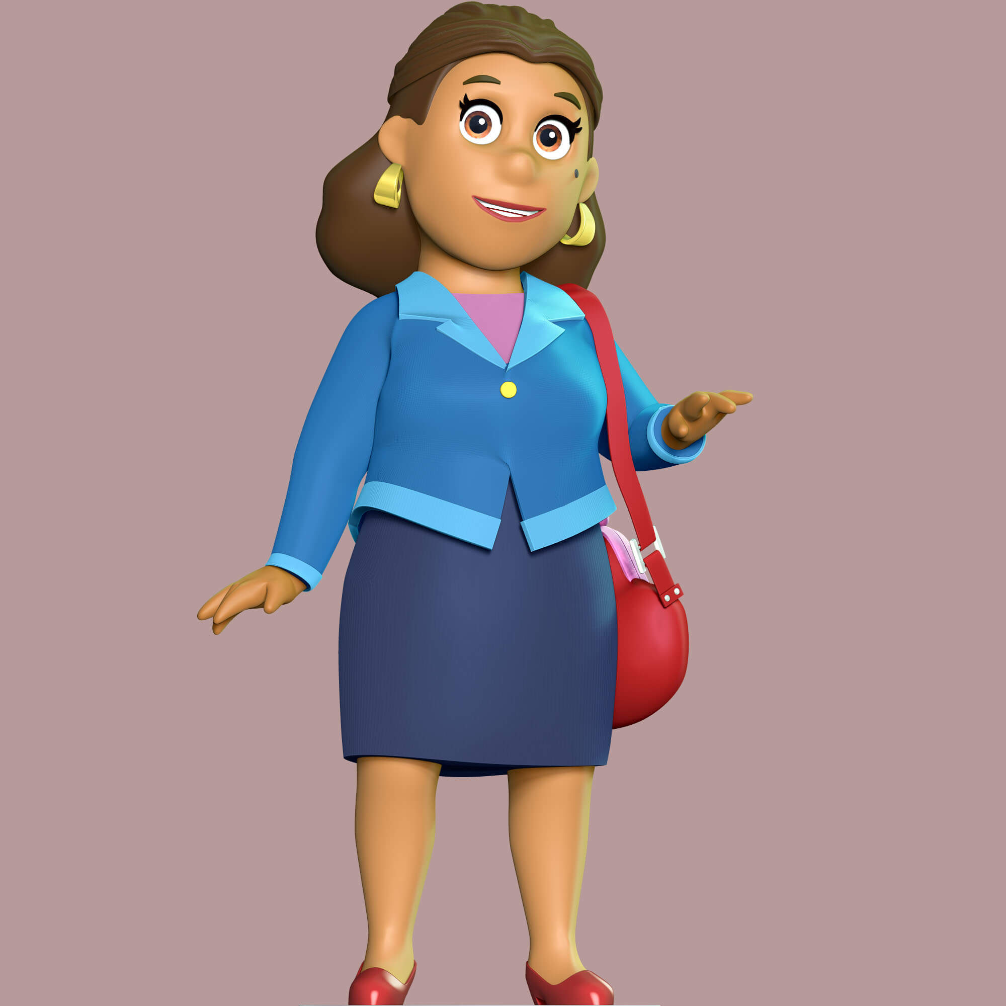 Mayor Goodway - Paw Patrol 3D Model by lovemodel