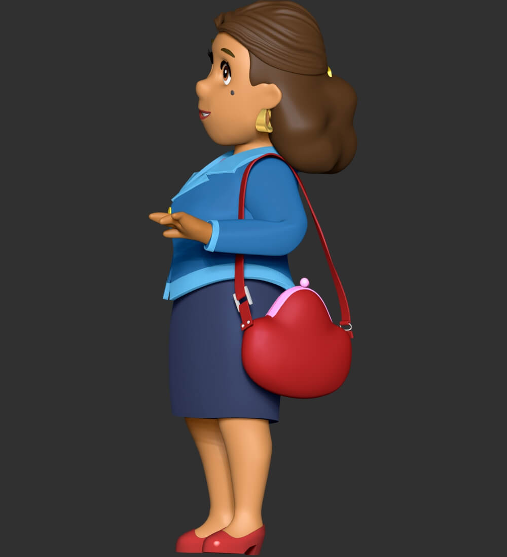 Mayor Goodway - Paw Patrol 3D Model by lovemodel