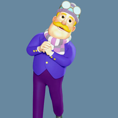 Mayor Humdinger Fan Art - 3D Model by lovemodel