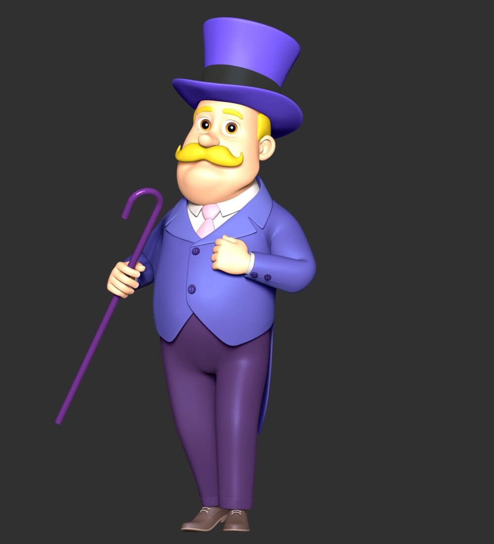 Mayor Humdinger - Paw Patrol The Movie 3D Model by lovemodel