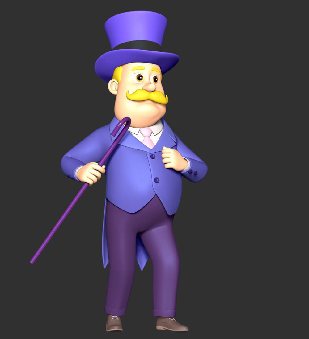 Mayor Humdinger - Paw Patrol The Movie 3D Model by lovemodel