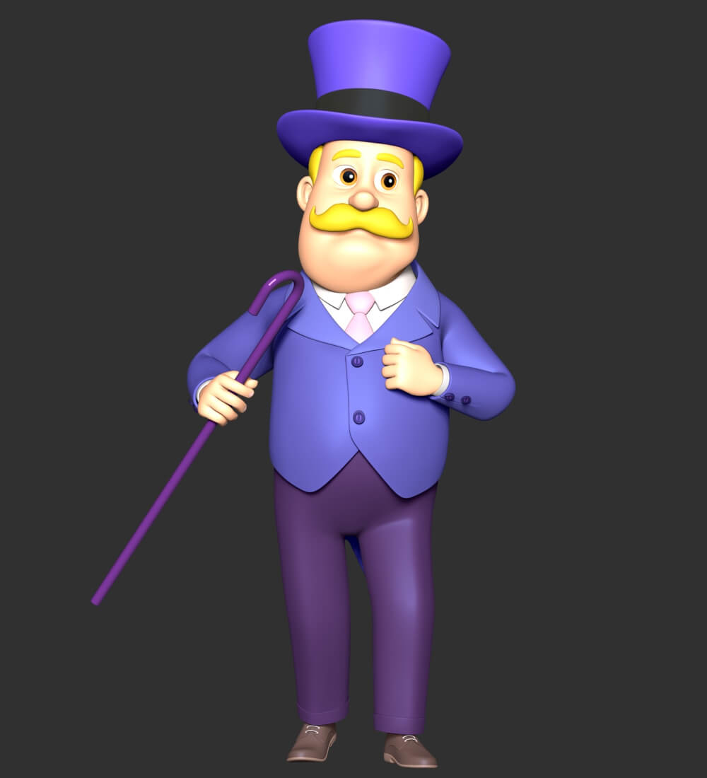 Mayor Humdinger - Paw Patrol The Movie 3D Model by lovemodel