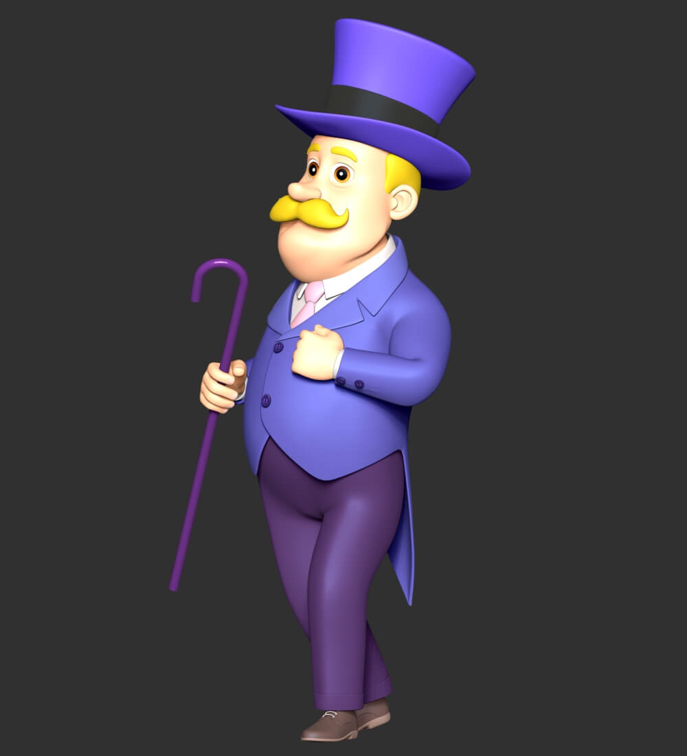 Mayor Humdinger - Paw Patrol The Movie 3D Model by lovemodel