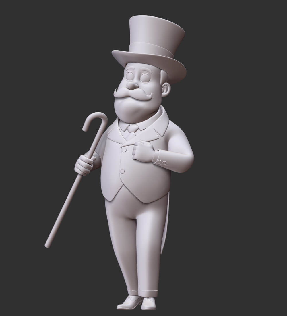 Mayor Humdinger - Paw Patrol The Movie 3D Model by lovemodel