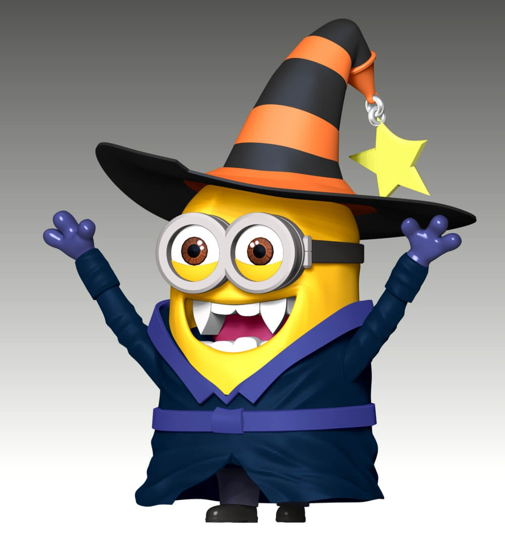 Minion - Halloween 3D Model by lovemodel