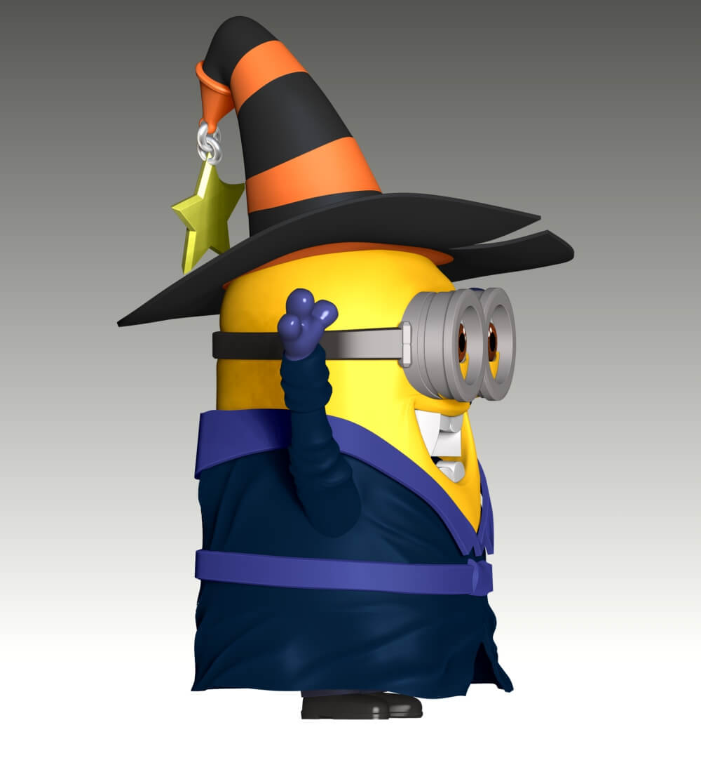 Minion - Halloween 3D Model by lovemodel
