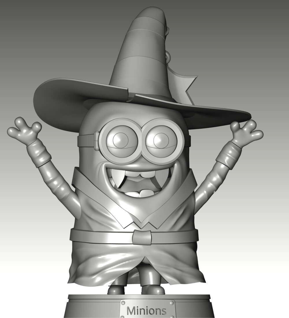 Minion - Halloween 3D Model by lovemodel