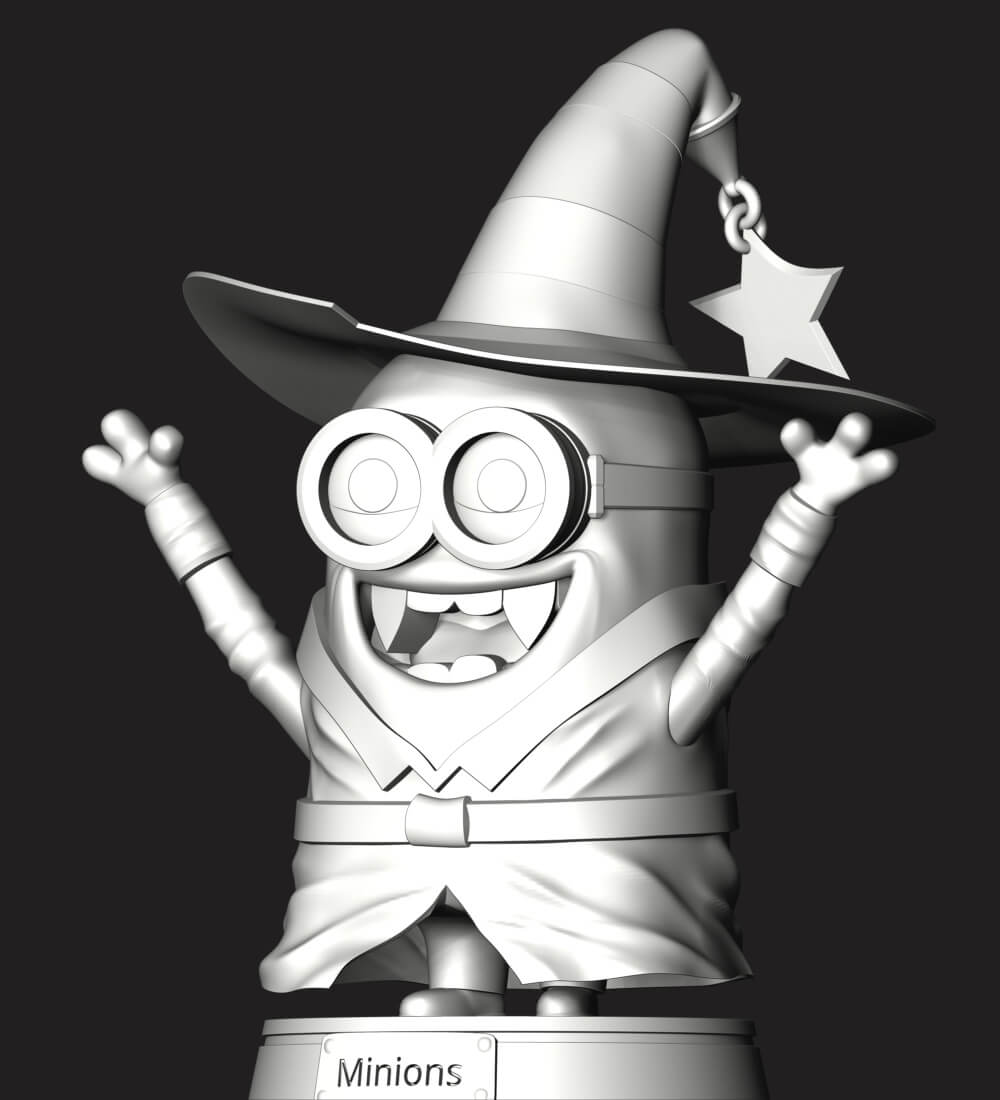 Minion - Halloween 3D Model by lovemodel