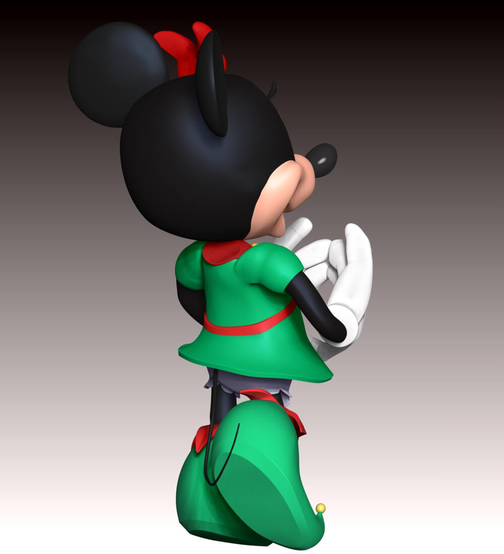 Minnie Hearts Everyone - 3D Model by lovemodel