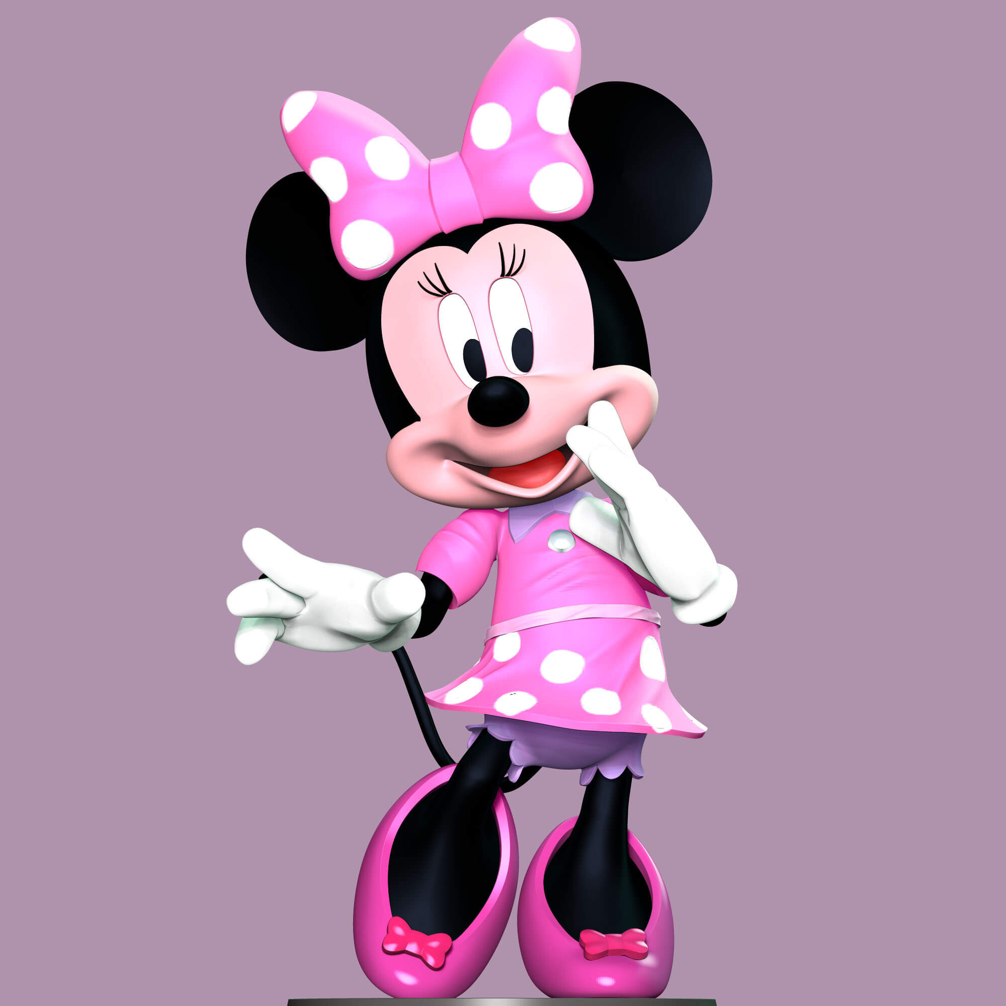 Minnie Mouse - 3D Model by lovemodel