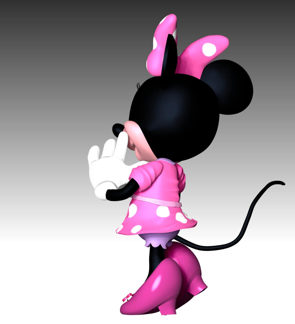 Minnie Mouse - 3D Model by lovemodel