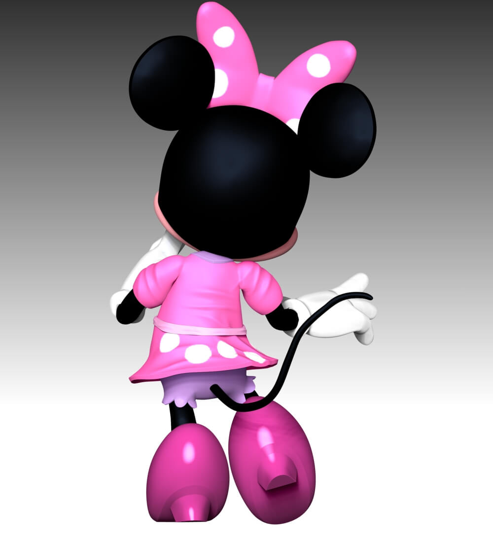 Minnie Mouse - 3D Model by lovemodel