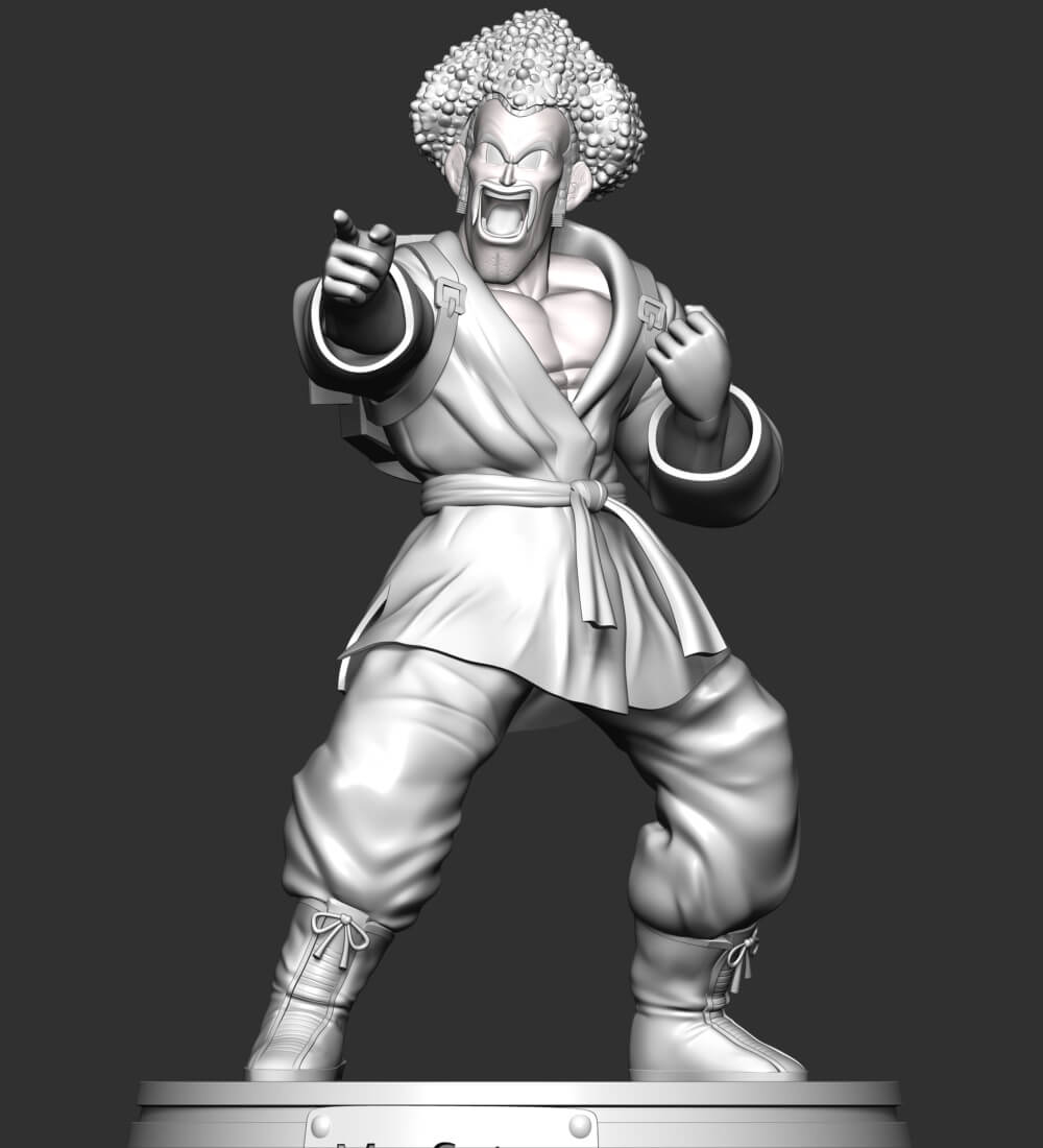 MR. Satan - Dragon Ball 3D Model by lovemodel