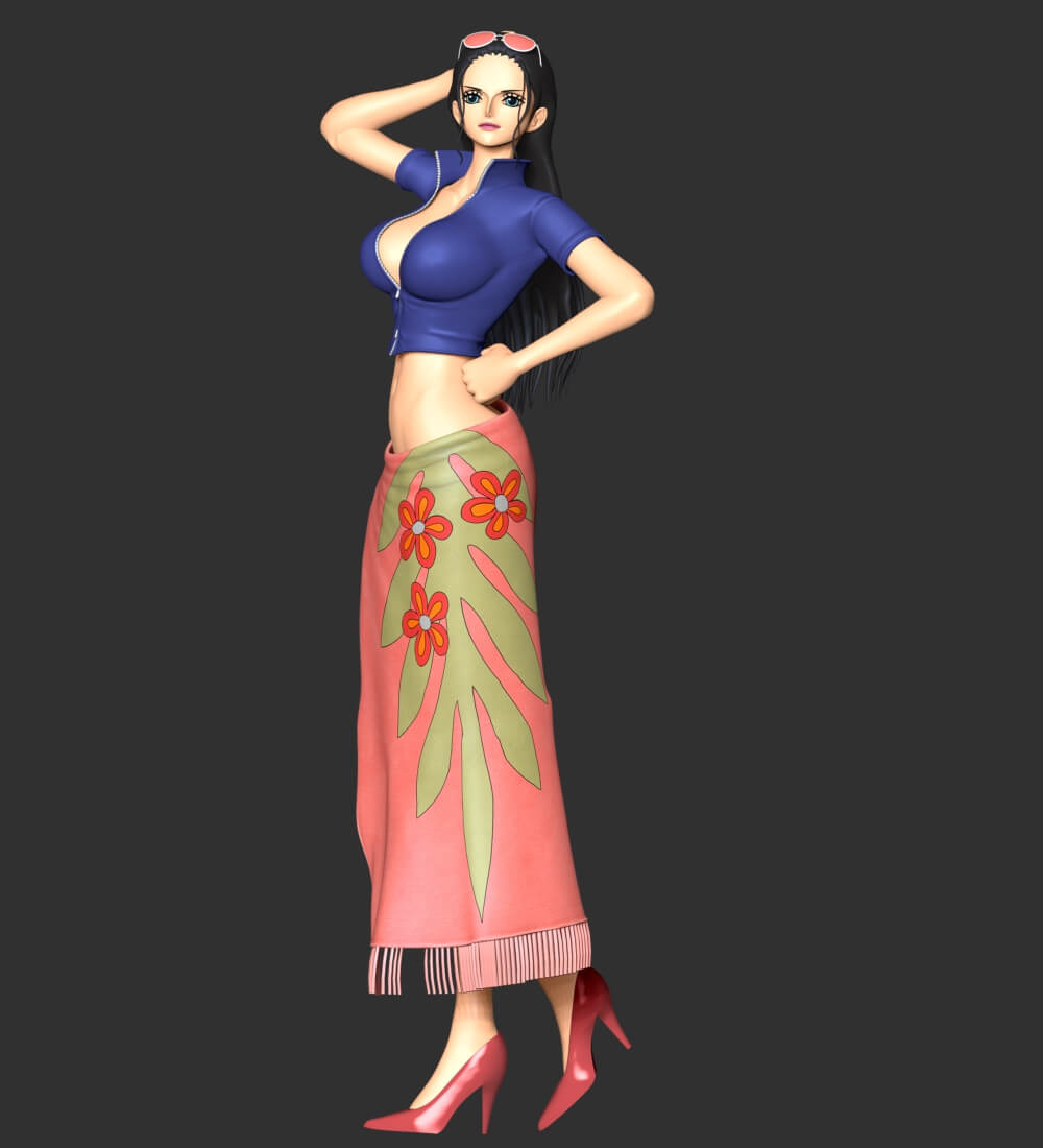Nico Robin - One Piece 3D Model by lovemodel