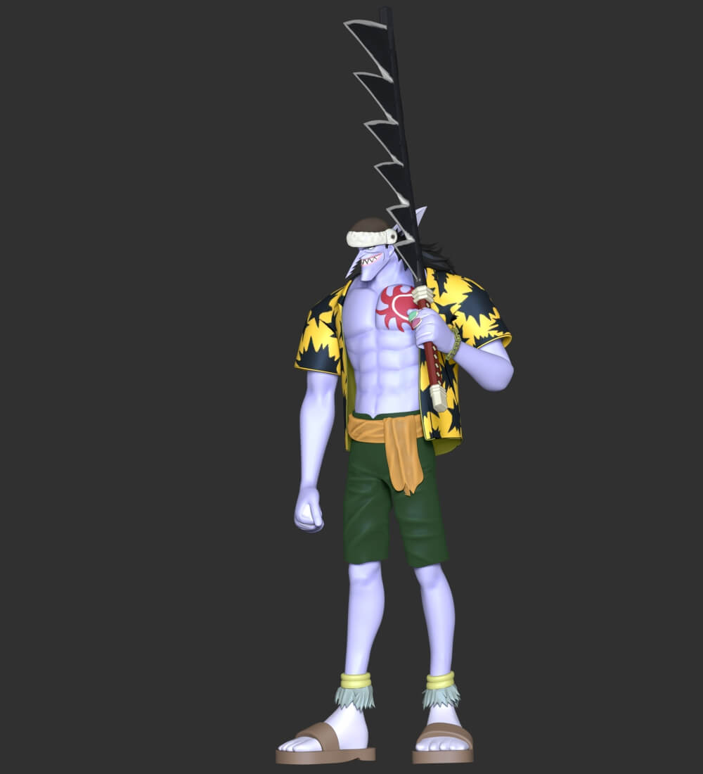 One Piece - Arlong 3D Model by lovemodel