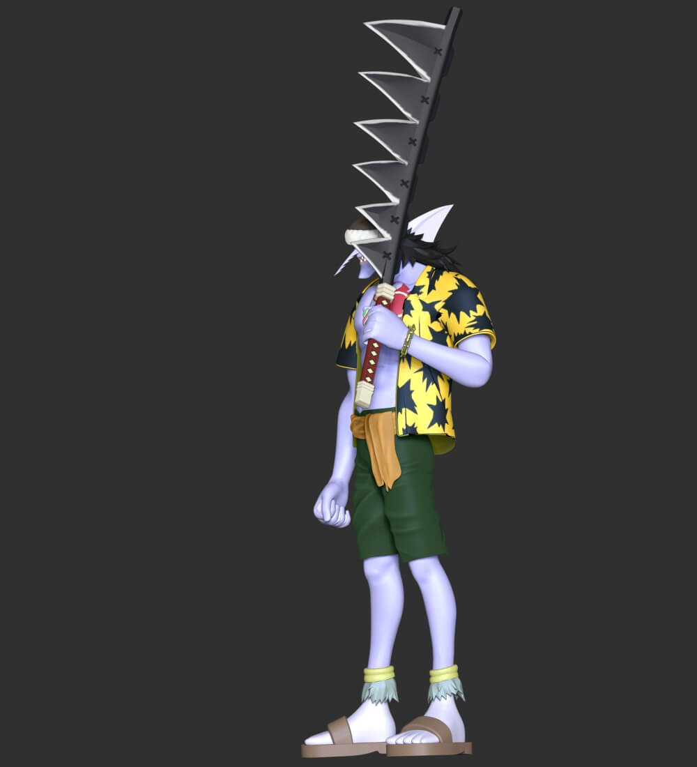 One Piece - Arlong 3D Model by lovemodel