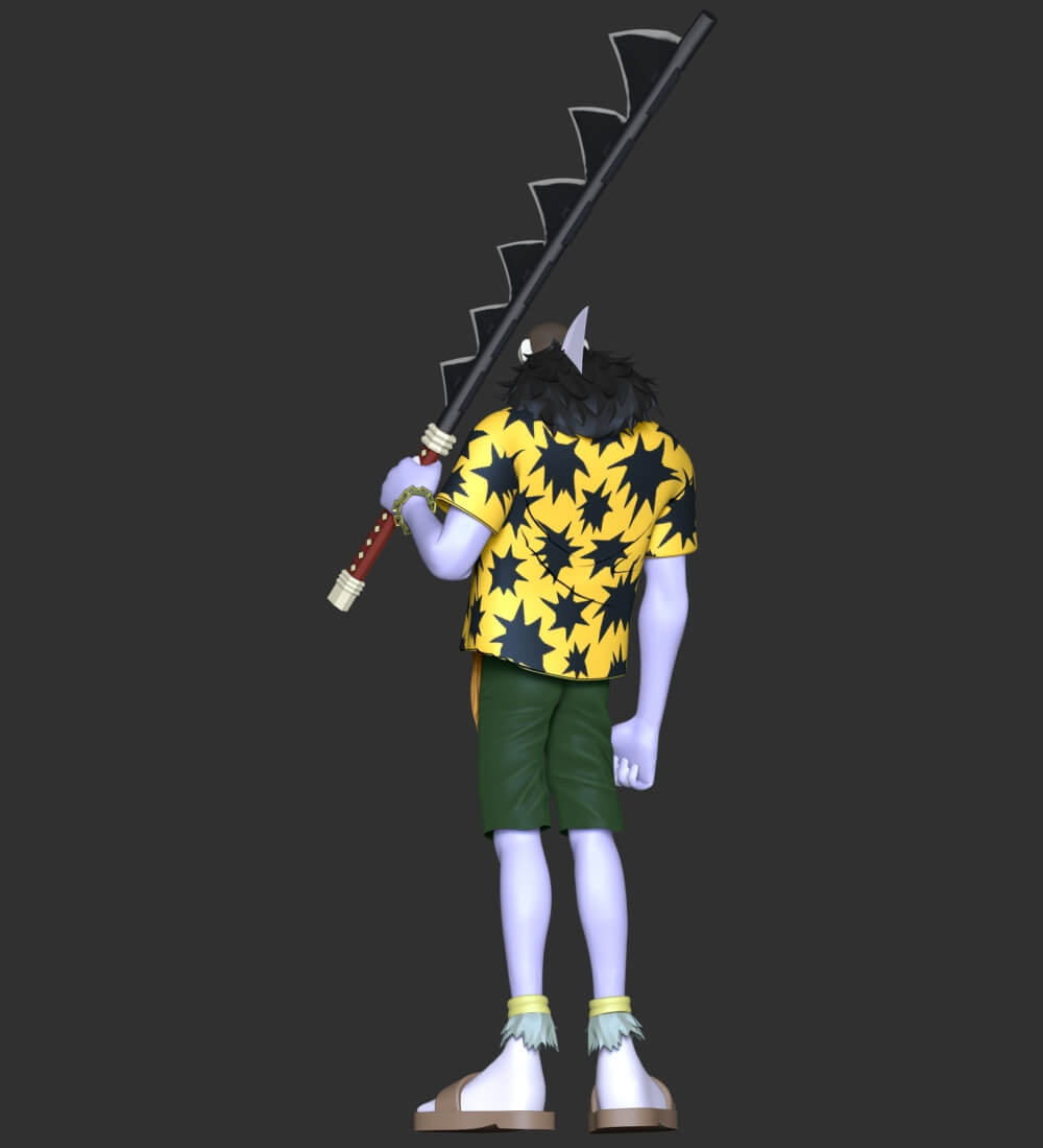 One Piece - Arlong 3D Model by lovemodel