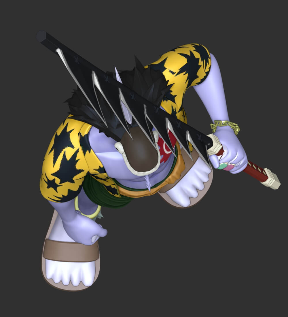 One Piece - Arlong 3D Model by lovemodel