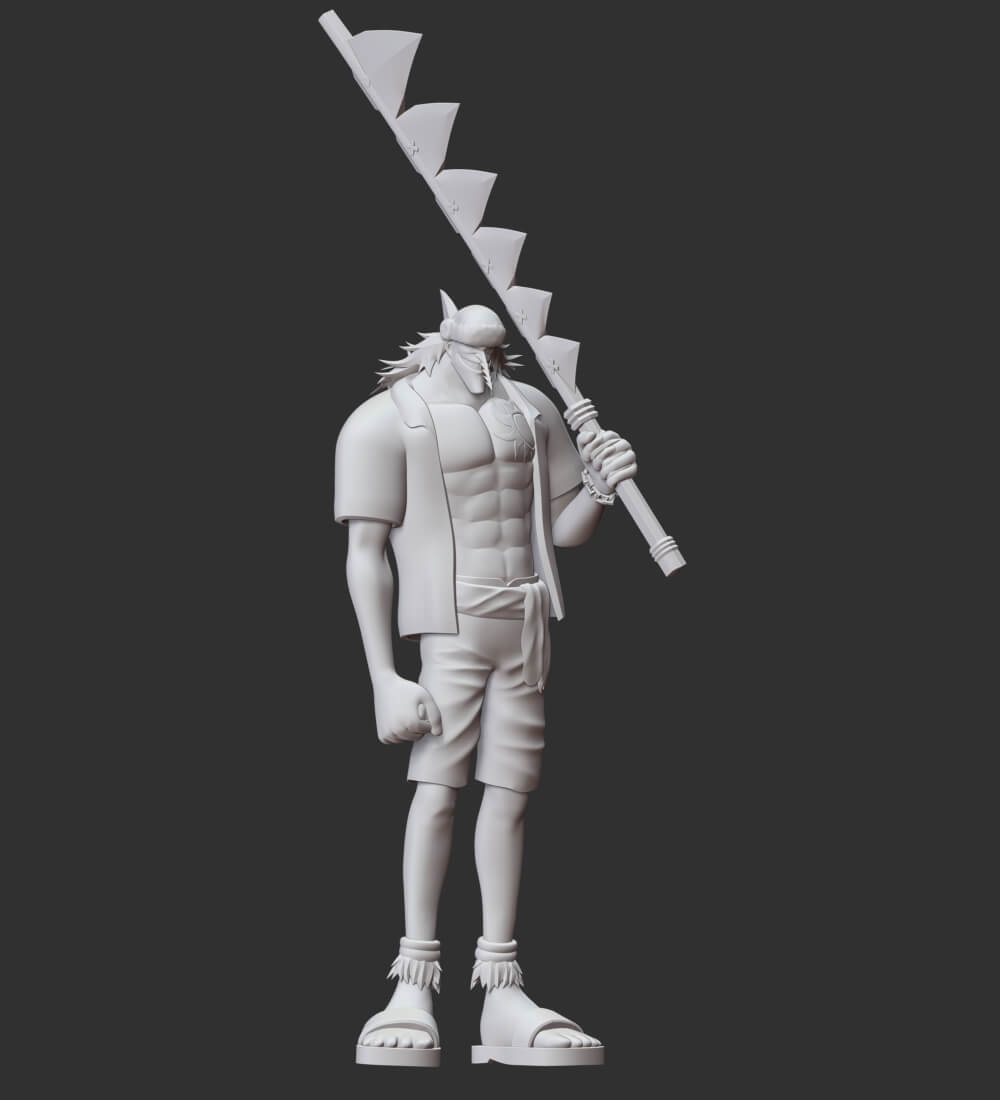 One Piece - Arlong 3D Print Model by lovemodel