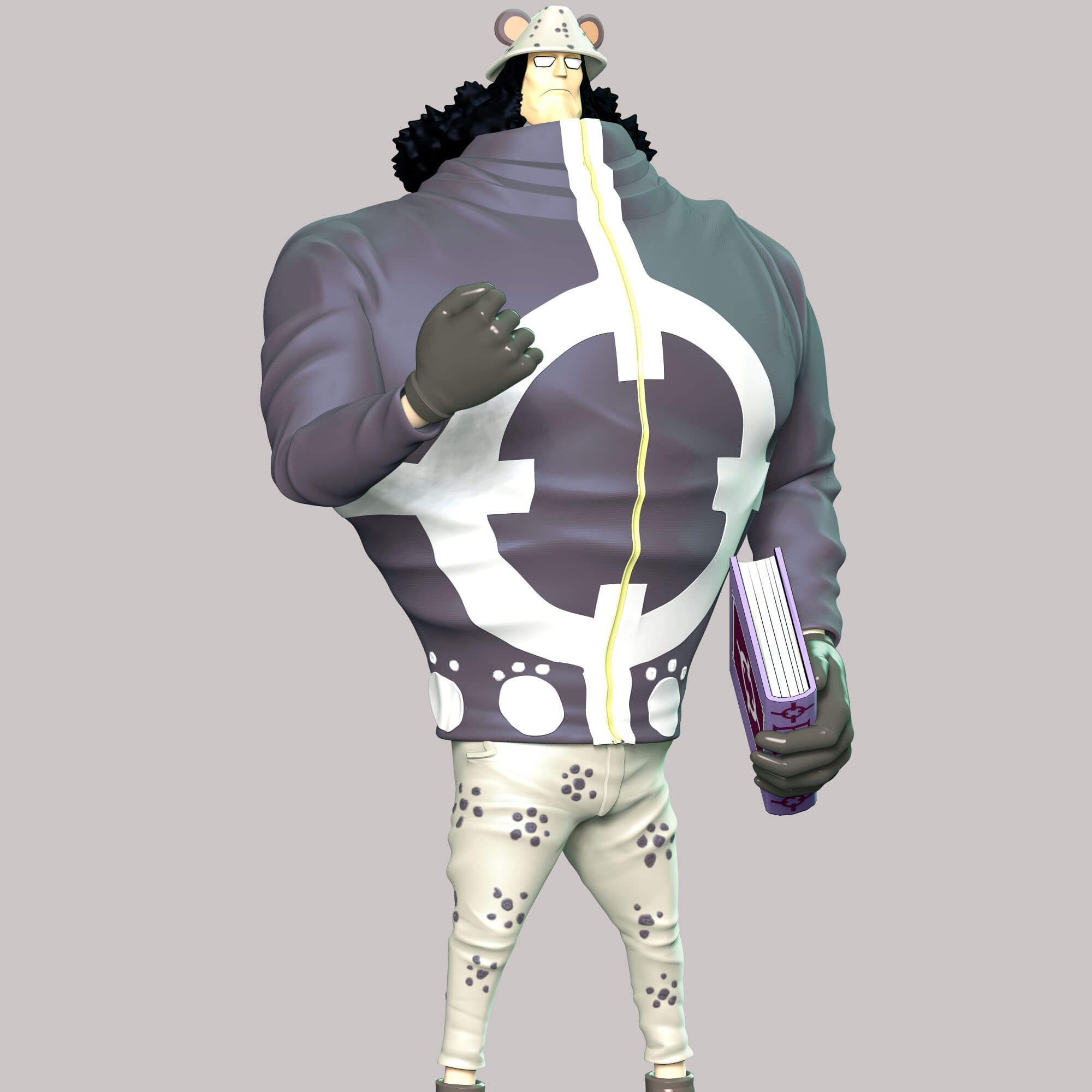 One Piece - Bartholomew Kuma 3D Model by lovemodel