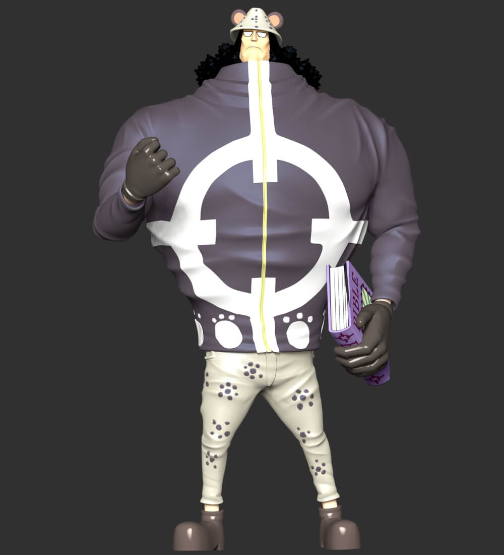 One Piece - Bartholomew Kuma 3D Model by lovemodel