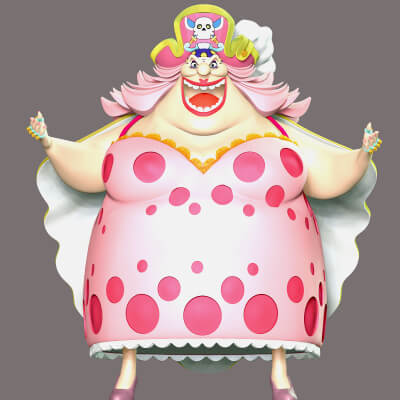 One Piece - Big Mom 3D Model by lovemodel