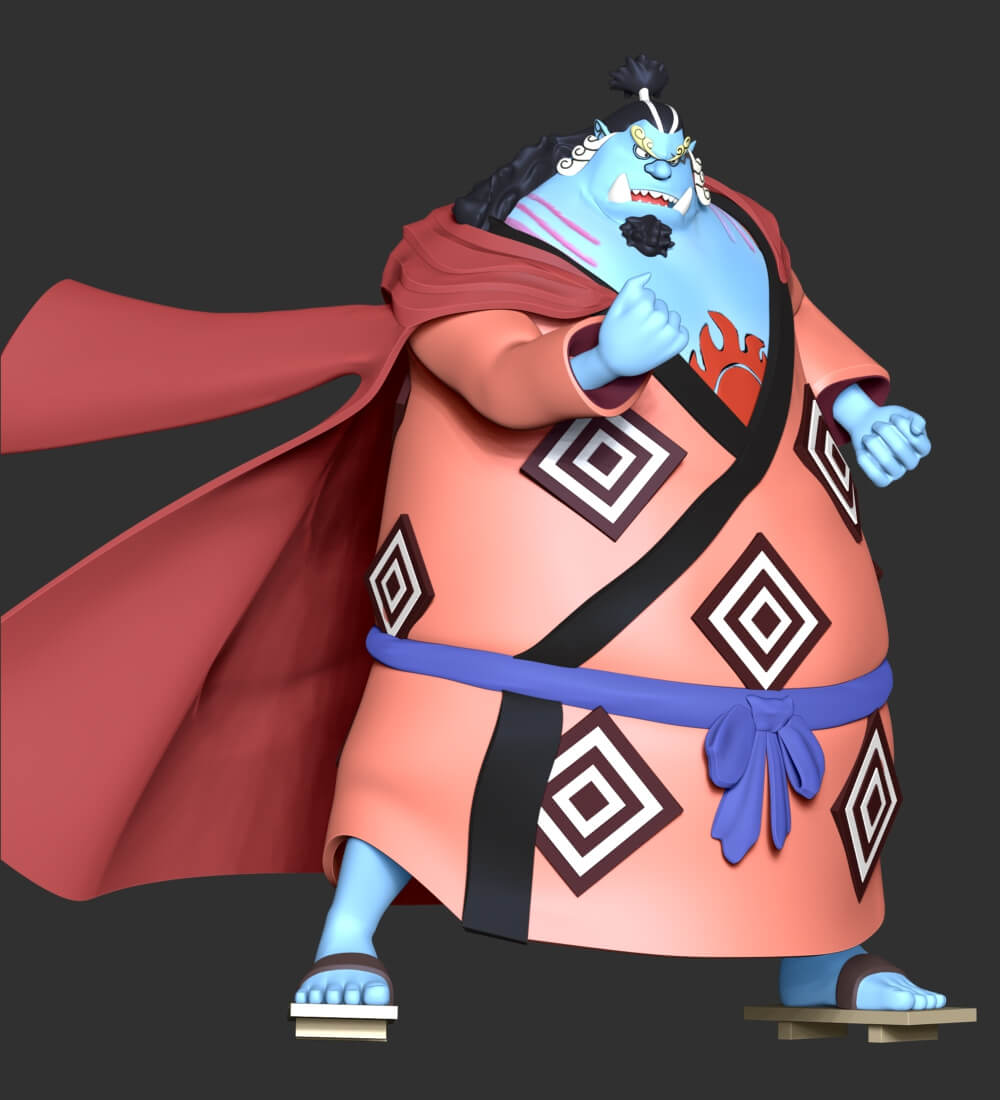 One Piece - Jinbei 3D Model by lovemodel
