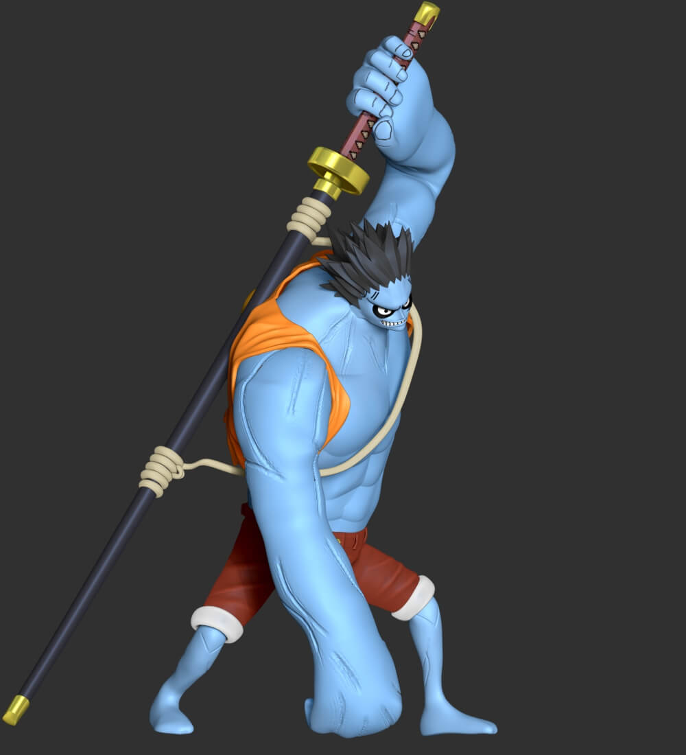 One Piece - Nightmare Luffy 3D Model by lovemodel