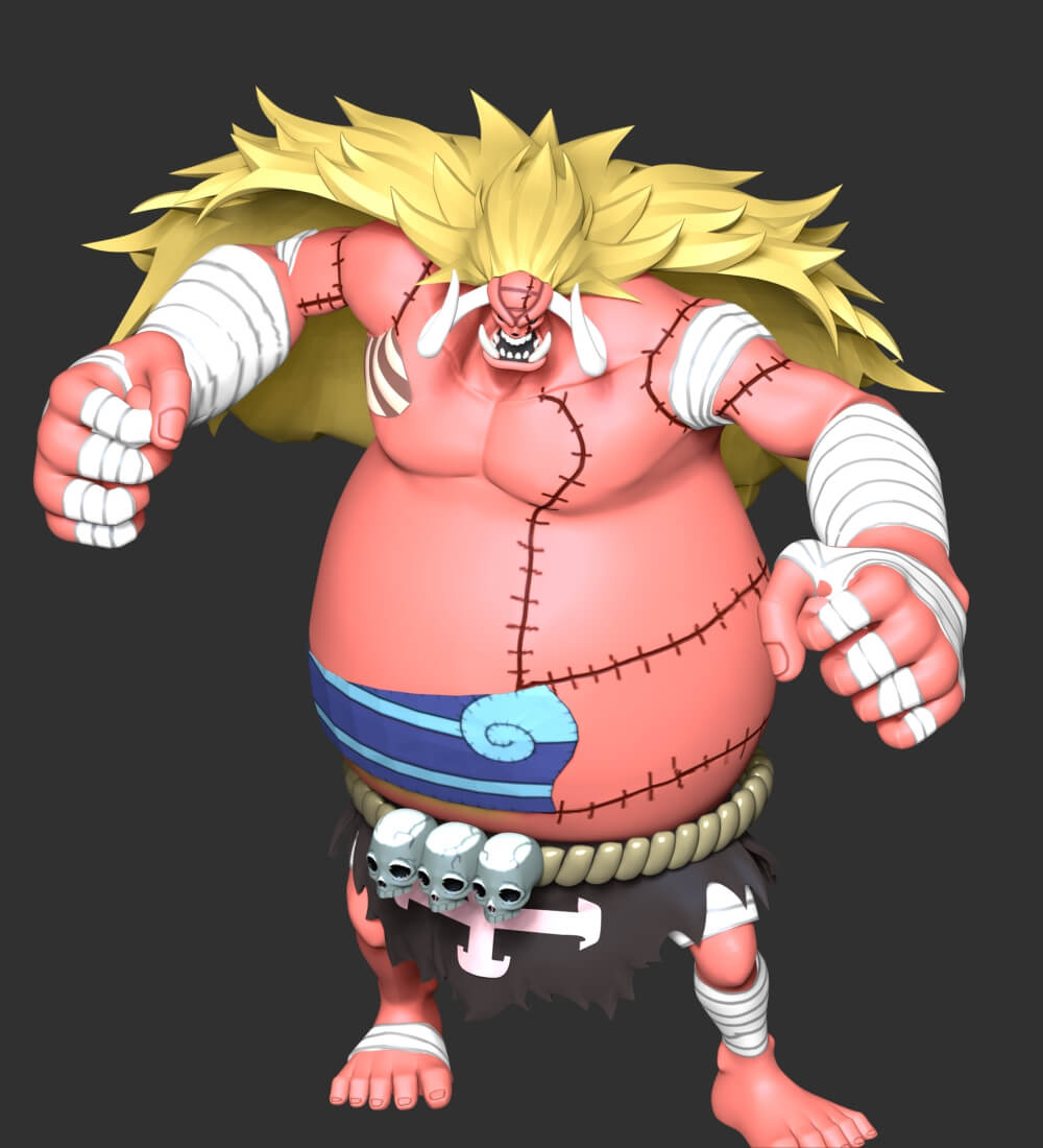 One Piece - Oars 3D Model by lovemodel