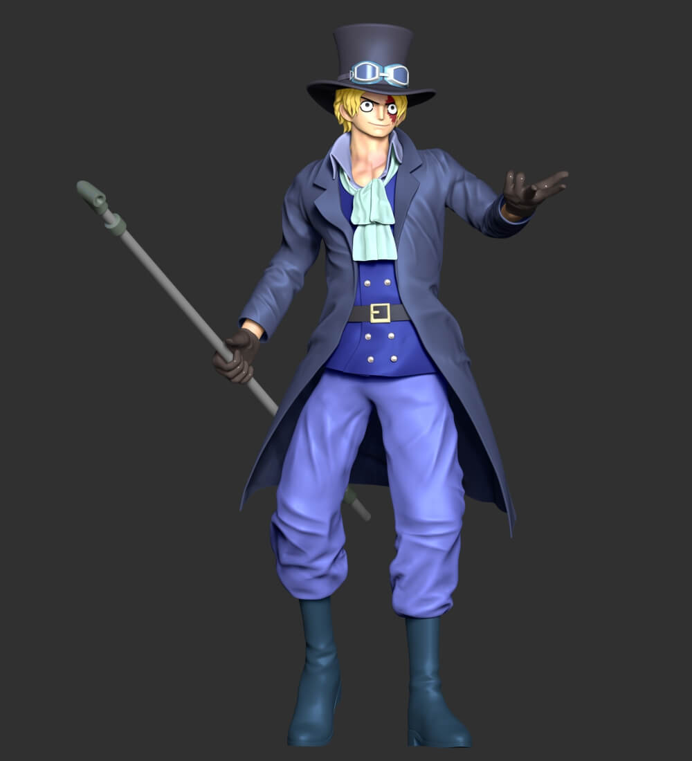 One Piece - Sabo 3D Print Model by lovemodel