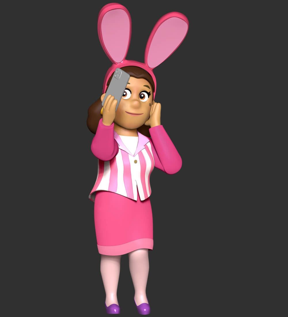 Paw Patrol - Mayor Goodway 3D Print Model by lovemodel