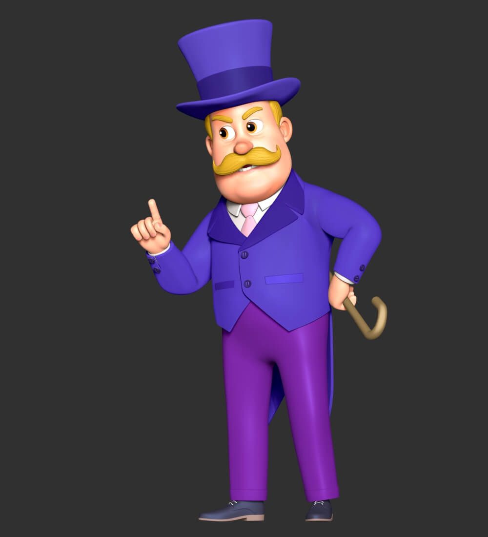 Paw Patrol - Mayor Humdinger 3D Print Model by lovemodel