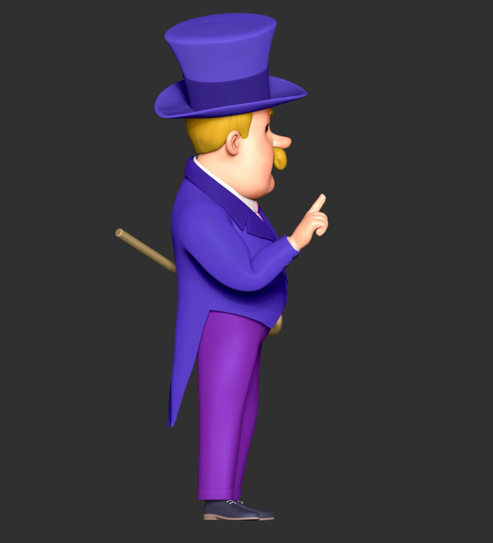 Paw Patrol - Mayor Humdinger 3D Model by lovemodel