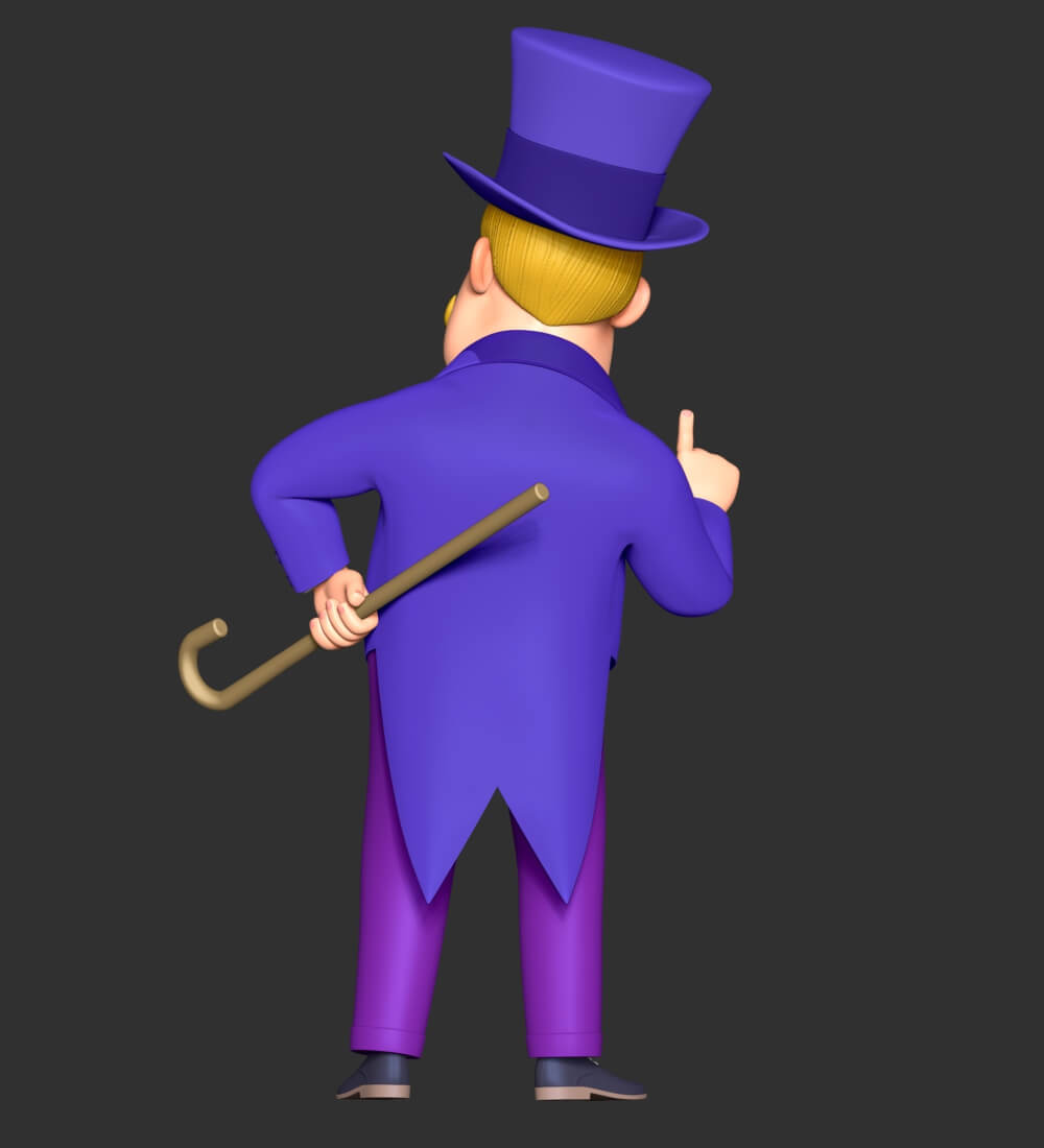 Paw Patrol - Mayor Humdinger 3D Model by lovemodel