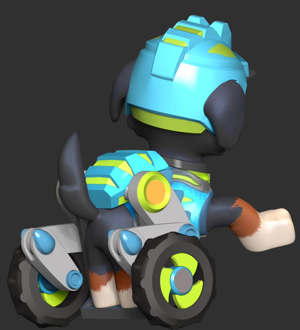 Rex - Paw Patrol 3D Model by lovemodel