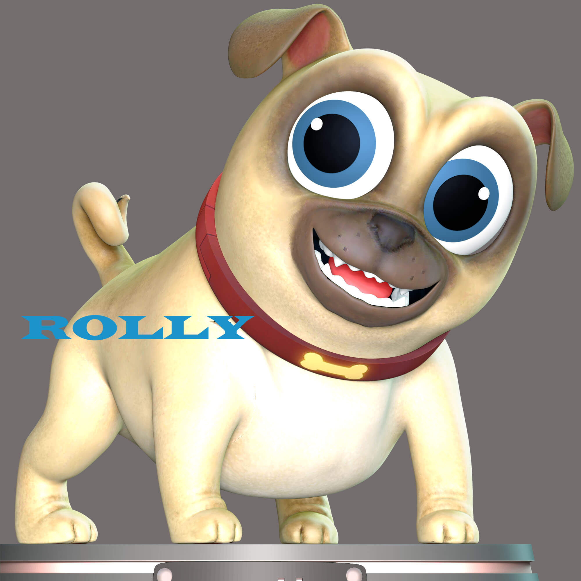 Rolly - Puppy Dog Pals 3D Model by lovemodel