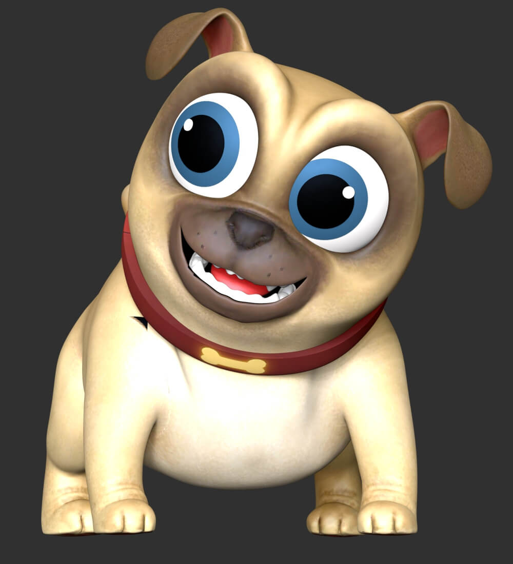 Rolly - Puppy Dog Pals 3D Model by lovemodel