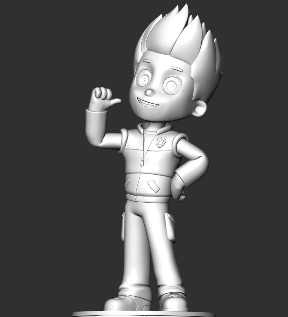 Ryder Paw Patrol Leader - 3D Model by lovemodel