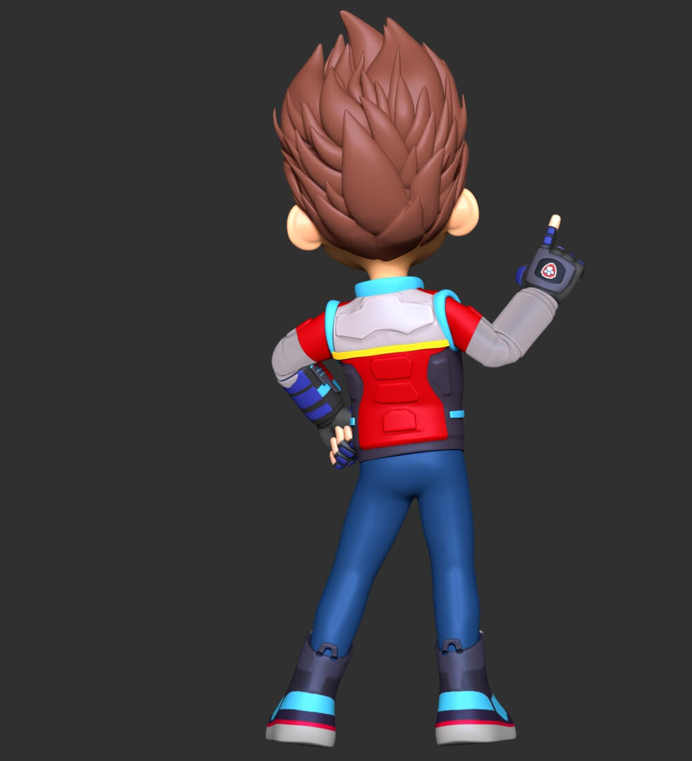 Ryder - The Movie 3D Model by lovemodel