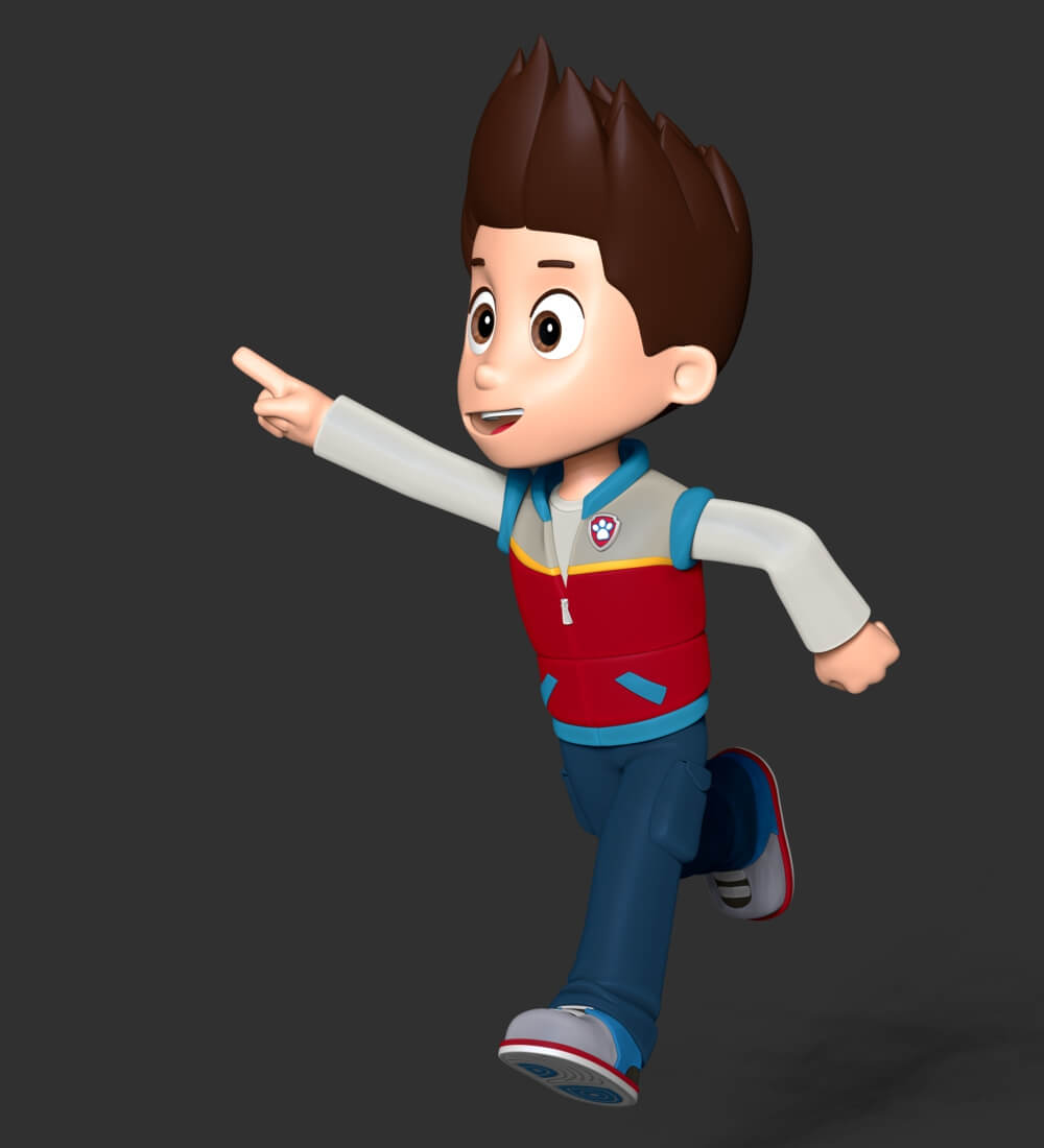 Ryder - Paw Patrol 3D Model by lovemodel