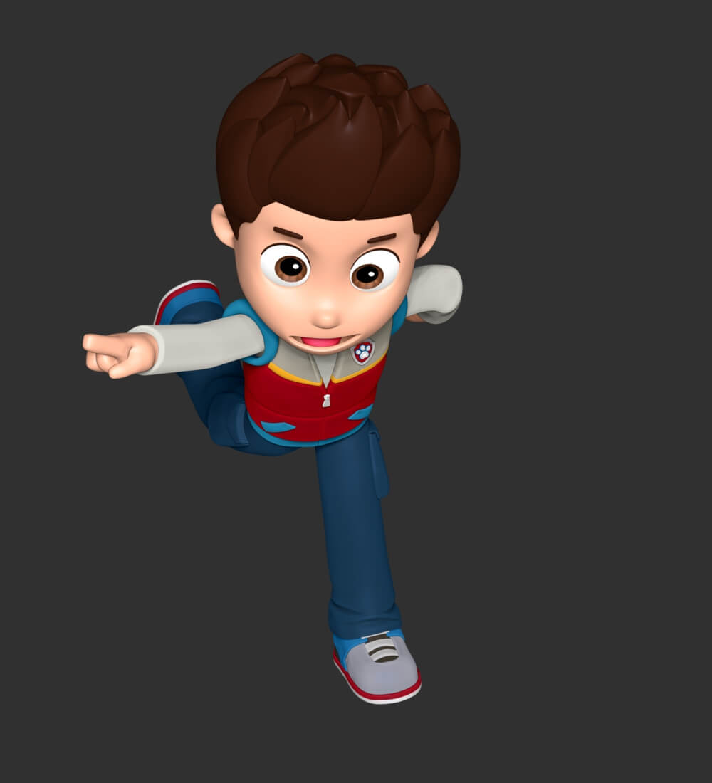 Ryder - Paw Patrol 3D Model by lovemodel